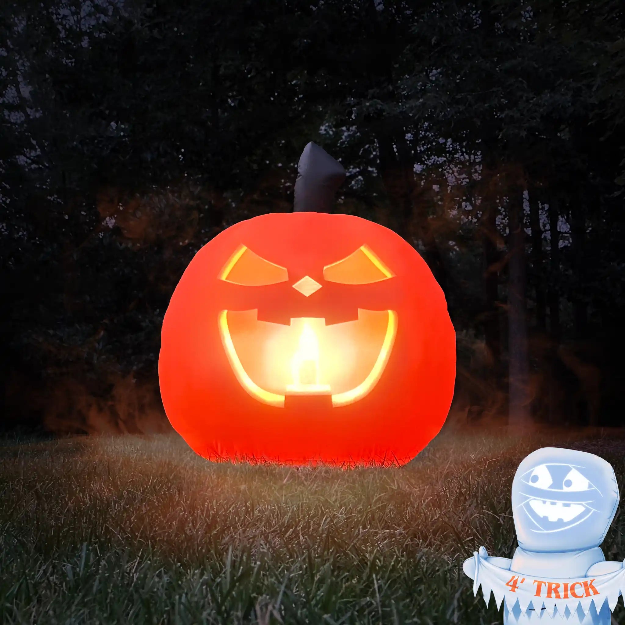 Trick Ghastly: The Giant Singing Inflatable Pumpkin